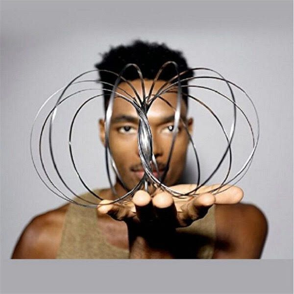 Magische Ringe / Durchflussringe - Kinetischer 3D Magic Ring - SILBER ...